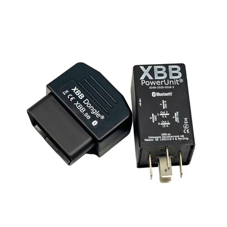 XBB Dongle & PowerUnit – Trådlös extraljuskoppling för CANBUS
